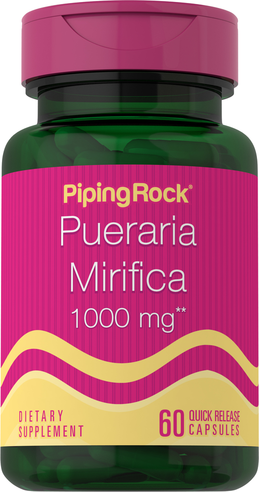 Pueraria Mirifica 1000 mg, 60 Capsules | Reviews | Nutrition Express by ...